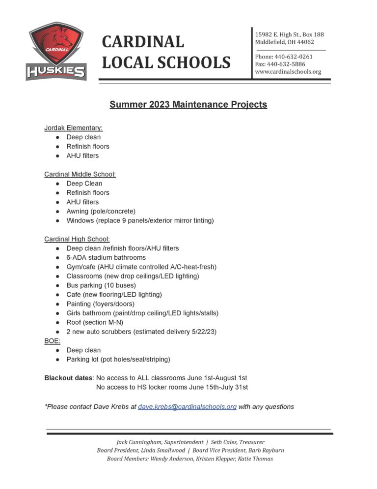 Cardinal Local School District